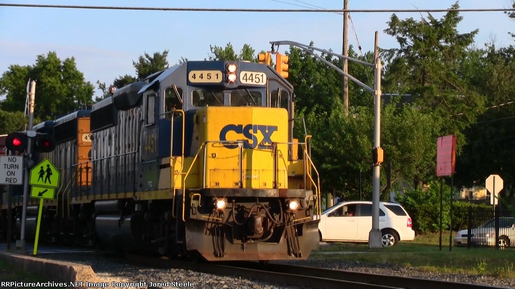 CSX 4451 @ Sunset